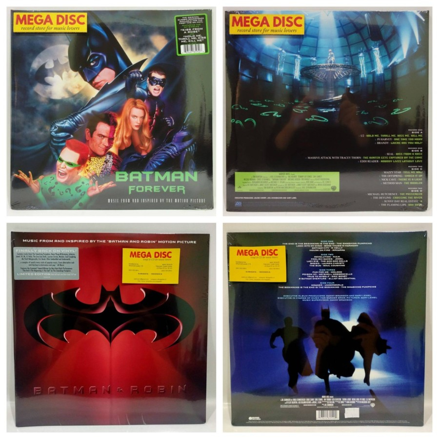 Jual LP Batman Soundtrack OST Vinyl PH 2LP - Cek Varian / Barcode ...