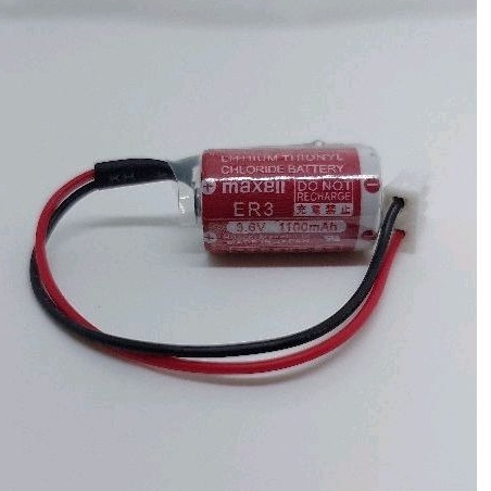Jual Baterai Battery Lithium Mitsubishi PLC PM-20BL ER3 Maxell 3,6V 1 ...