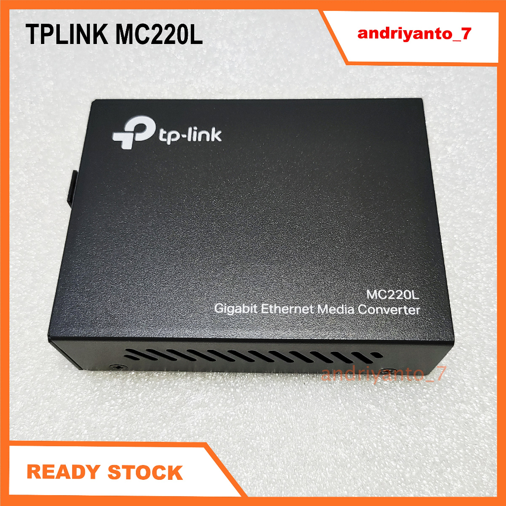 Jual TP-LINK MC220L Gigabit SFP Slot Media Converter RJ45 | Shopee ...