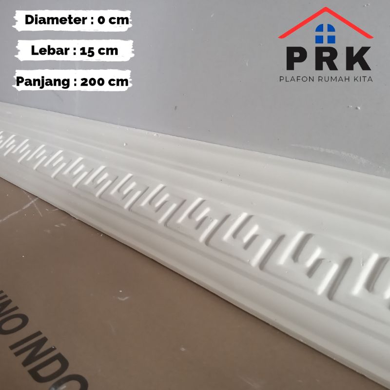 Jual Lis List Gypsum Gipsum Motif S Persase lebar 15cm Plafon ornament ...