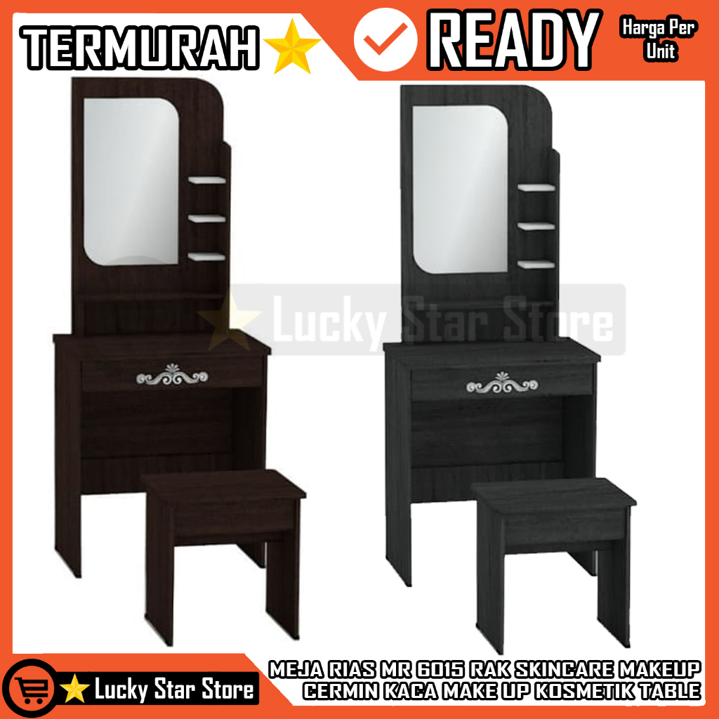 Jual [Kargo] MEJA RIAS KACA DRESSING TABLE MR 6015 MINIMALIS CERMIN ...