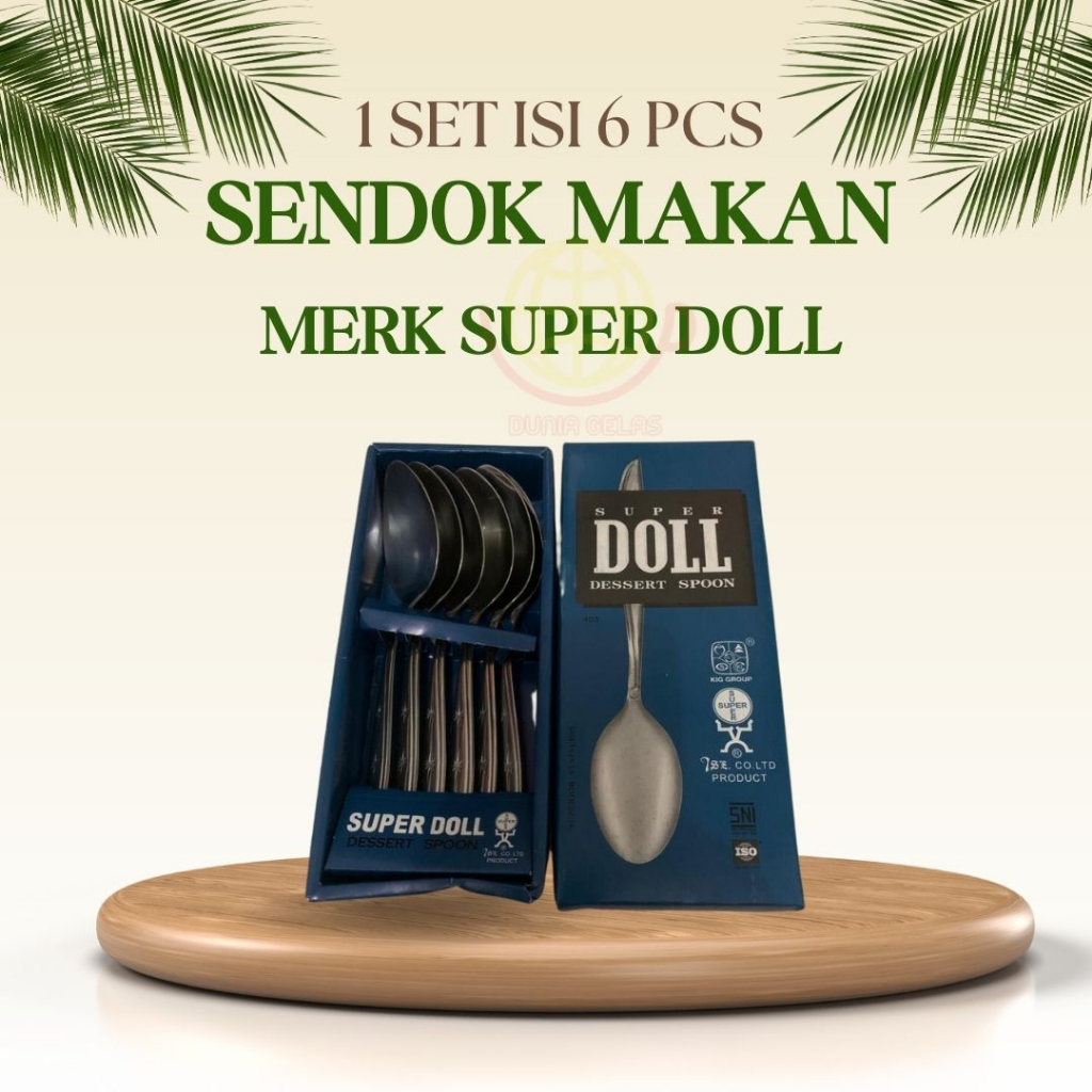 Jual Sendok Makan/Sendok Set/Sendok Stenlis/Sendok Doll | Shopee Indonesia