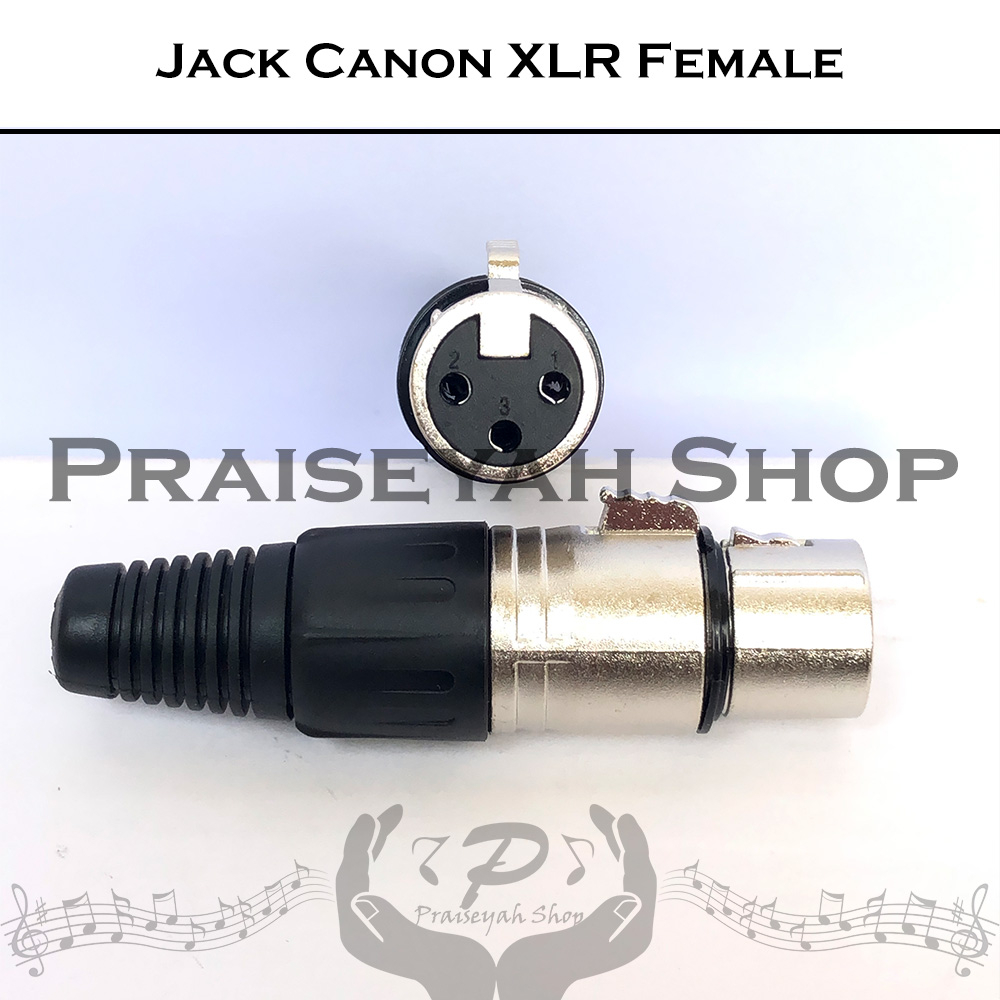 Jual Jack Connector Canon XLR Female Sound | Shopee Indonesia