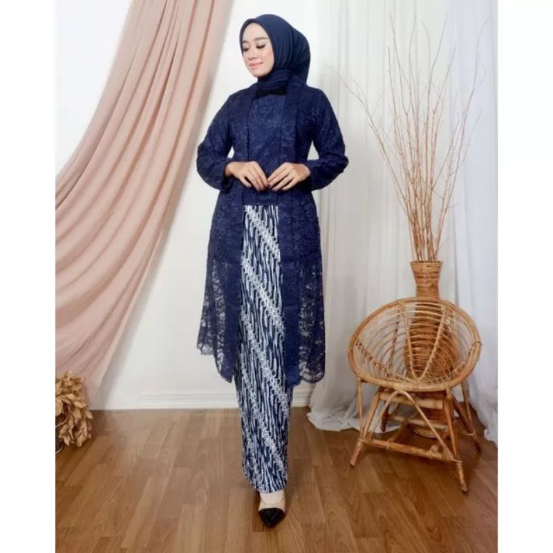 Jual SET KEBAYA KUTU BARU BROKAT MODERN / KEBAYA WISUDA TERBARU 2023 | Shopee Indonesia