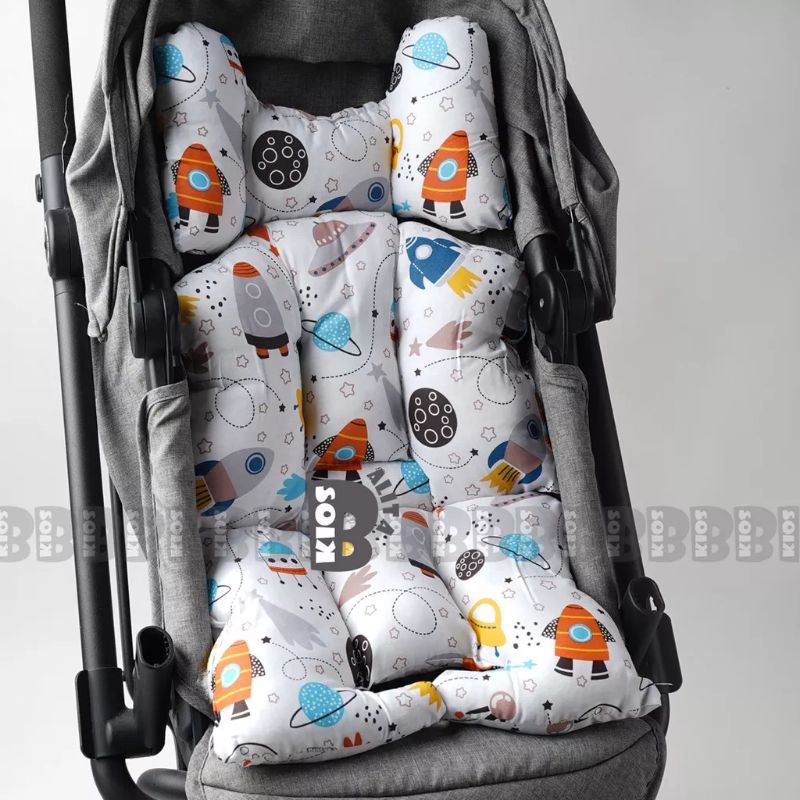 Jual Alas stroller bantal stroller motif karakter perlengkapan bayi ...