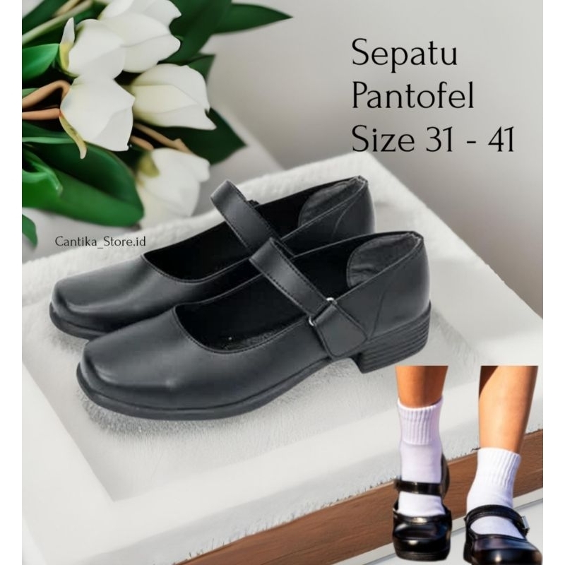 Jual SEPATU Pantofel Paskibra Dewasa & Anak-Anak Sekolah Terlaris ...