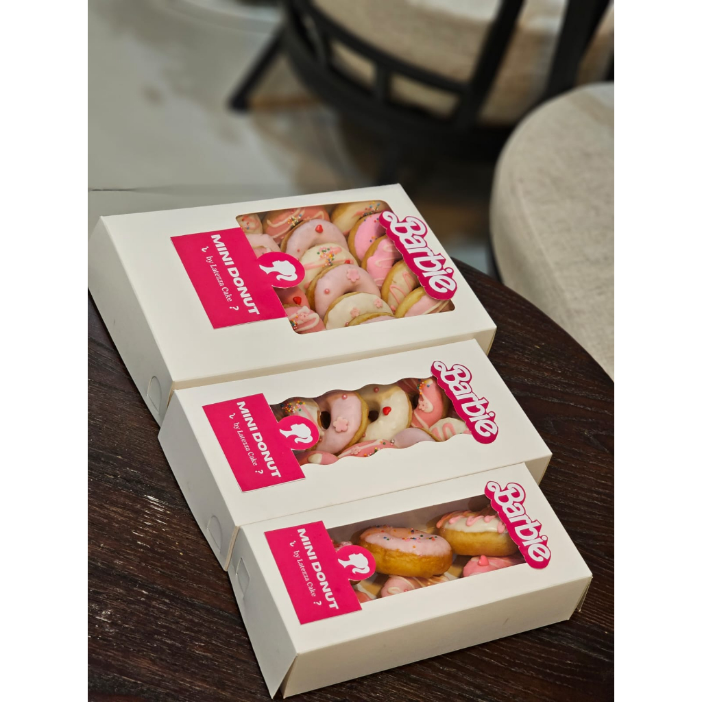 Jual Donut Mini Barbie Donat Barbie Donat Viral Donut mini kekinian ...