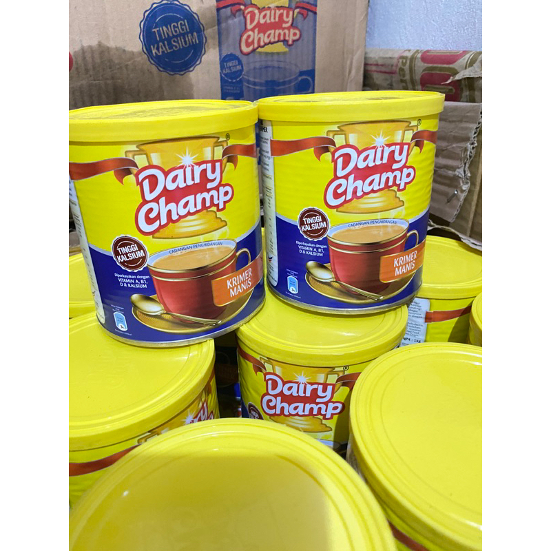 Jual KRIMER MANIS SUSU KENTAL MANIS DAIRY CHAMP 1 KG | Shopee Indonesia