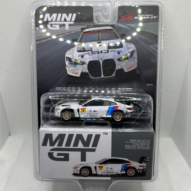 Jual Mini GT 484 BMW M4 GT3 #7 Studie BMW M4 BMW X CSL Super GT Series ...