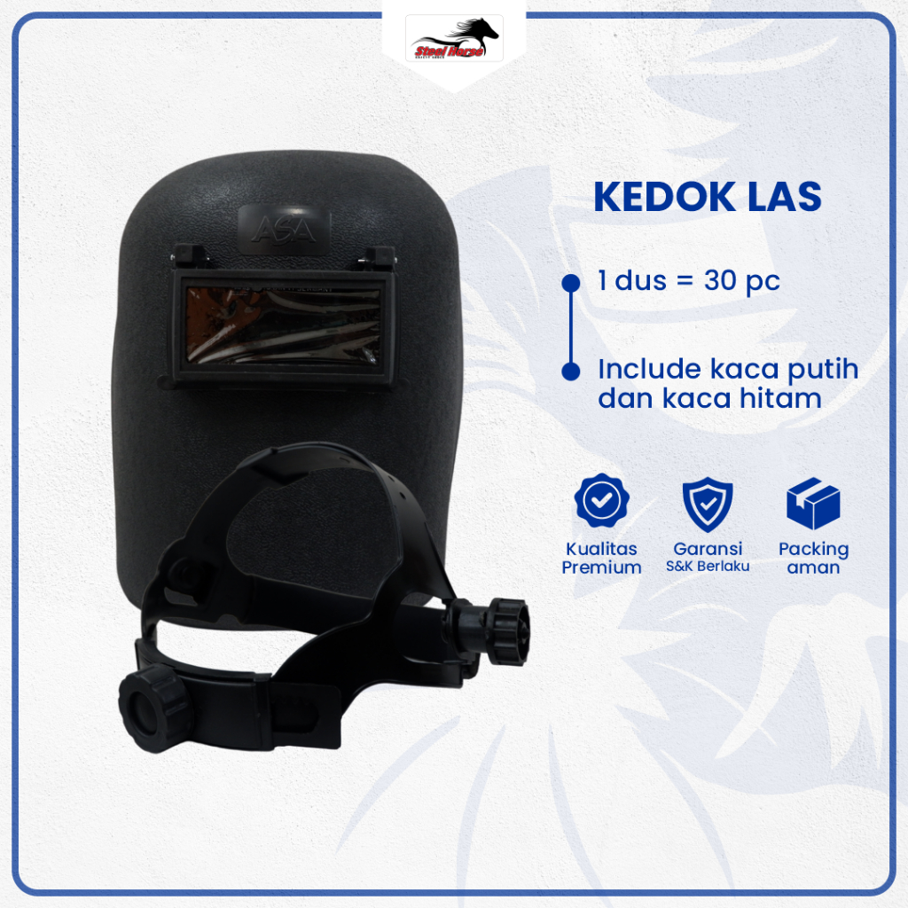 Jual Topeng Las Tebal Kedok ASA Pelindung Wajah Keselamatan Kerja ...