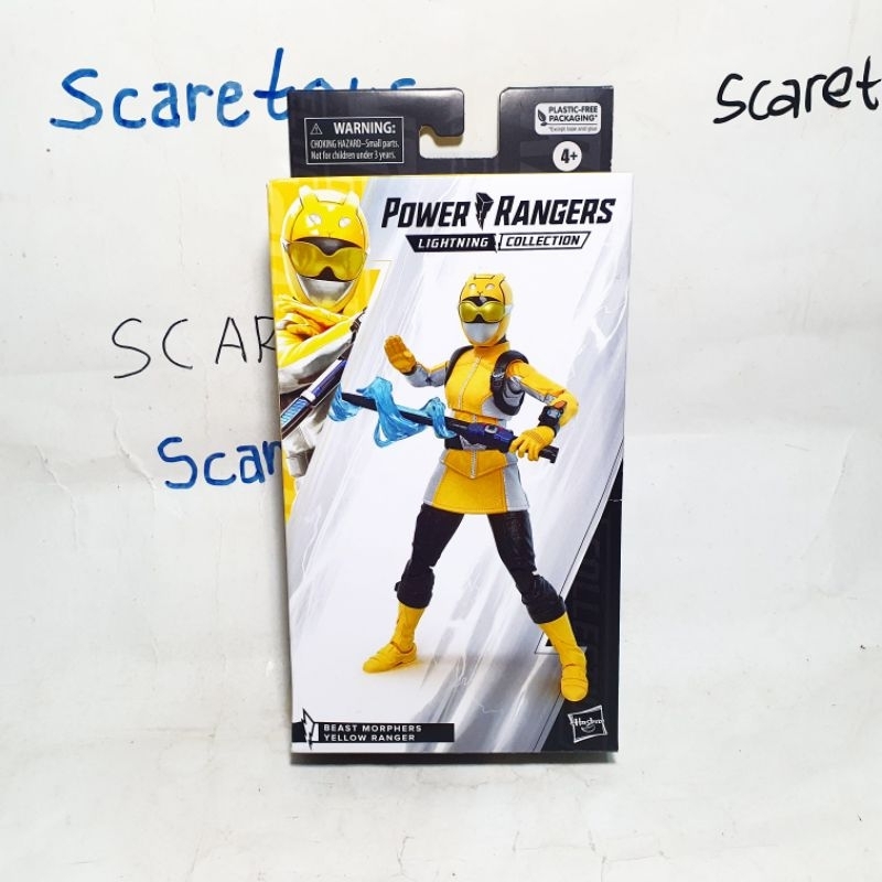 Jual Lightning Collection Power Rangers Beast morpher yellow ranger ...