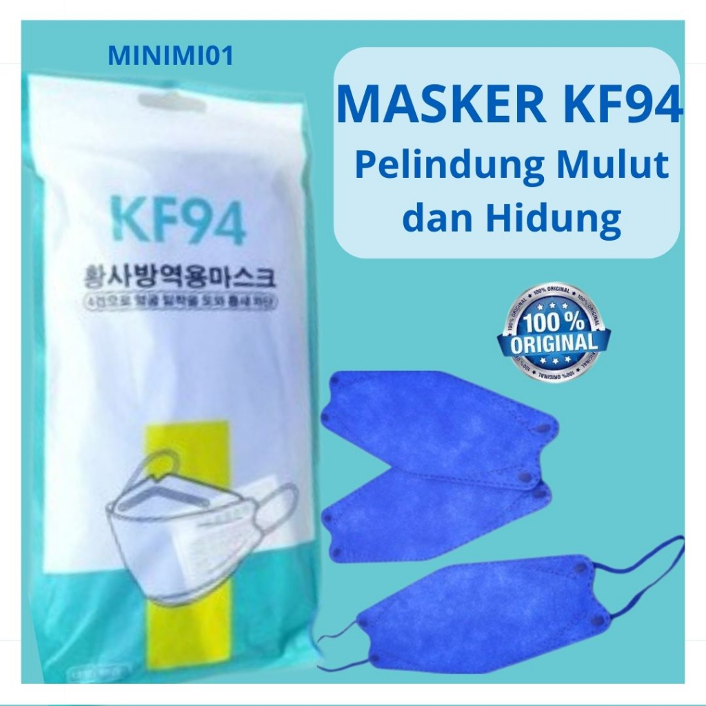 Jual Masker KF94 Masker Pelindung Mulut dan Hidung Face Mask Masker ...