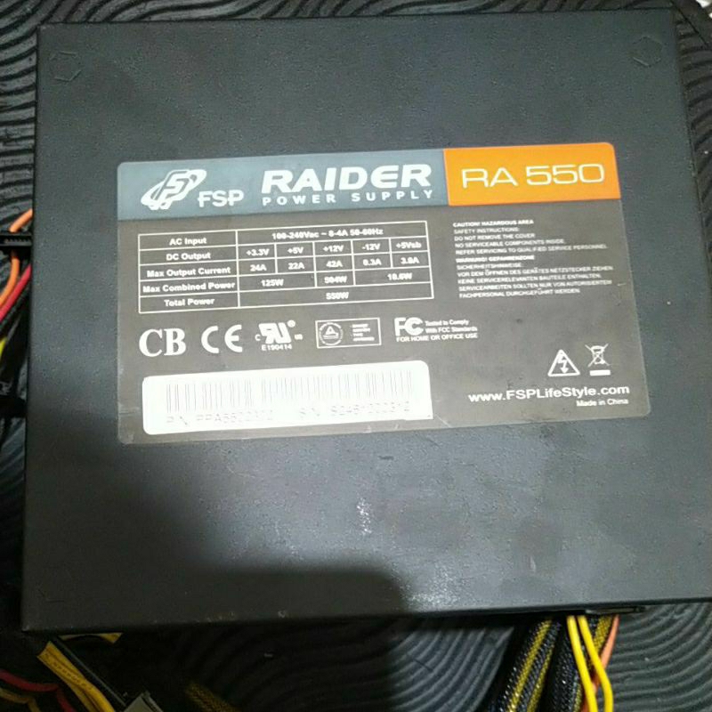 Jual PSU FSP RAIDER RA 550 80+ | Shopee Indonesia