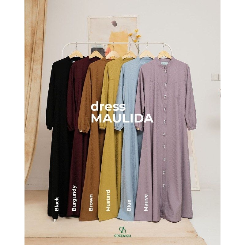 Jual Maulida Dress By Greenism | Shopee Indonesia