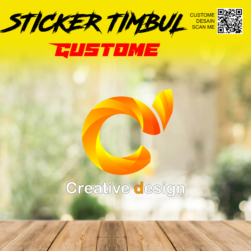 Jual STICKER TIMBUL CUSTOME | Shopee Indonesia