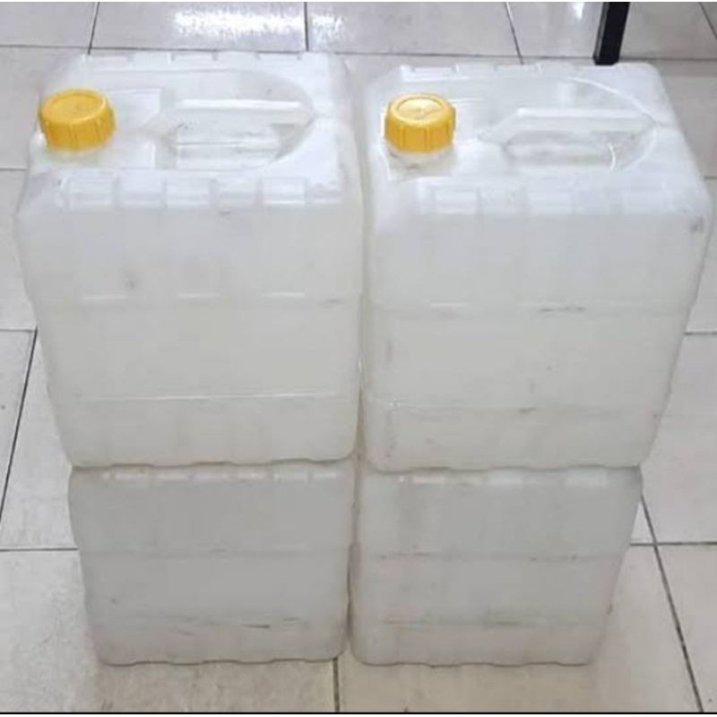 Jual jerigen derigen 18 liter ( jerigen + tutup ) kargo regular ...