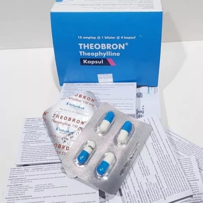 Jual Theobron per lembar isi 4 kapsul kemasan Baru | Shopee Indonesia