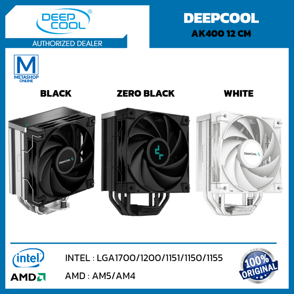 Jual Deepcool AK400 12CM CPU Cooler Fan Kipas LGA 1700 1200 115x AM4 ...