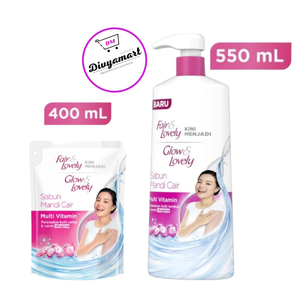 Jual Glow & Lovely Sabun Mandi Cair Brightening Bodywash with ...