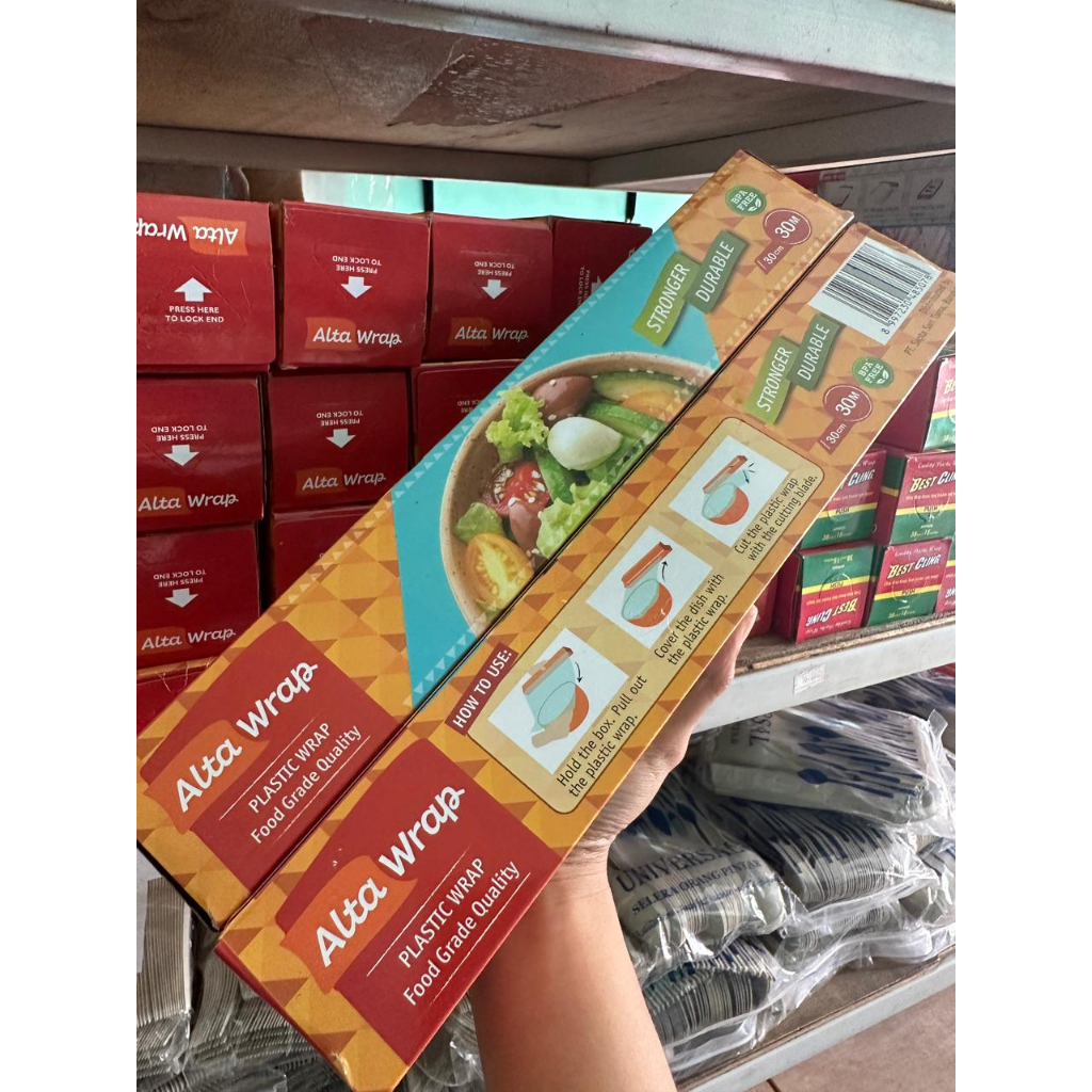 Jual ALTA WRAP 30 cm x 30 m, 45 cm x 30 m Plastik Wrapping Roll ...