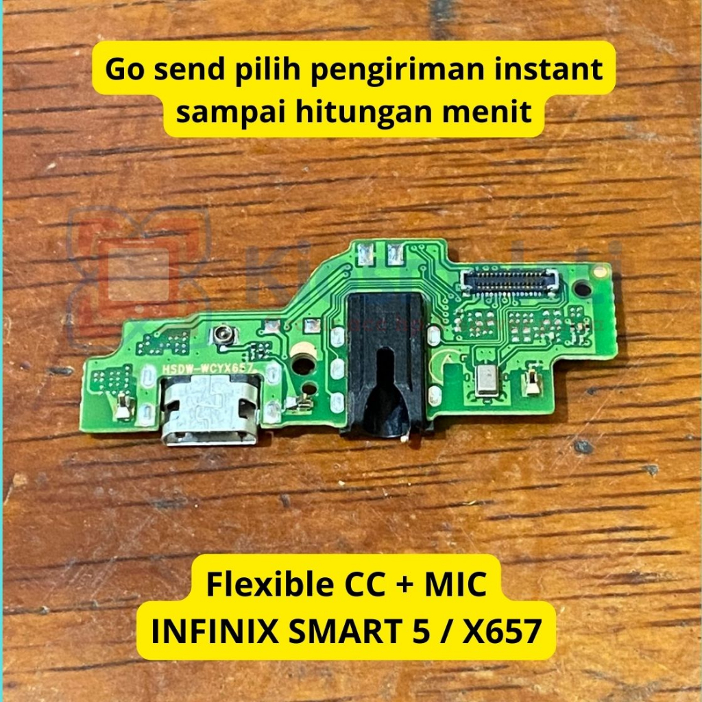 Jual FLEXIBEL FLEKSIBEL PAPAN KONEKTOR CHARGER INFINIX SMART 5 X657 X657C | Shopee Indonesia