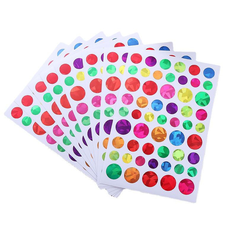 Jual STIKER LOVE BINTANG BULAT BERKILAP (1 LEMBAR) | Shopee Indonesia