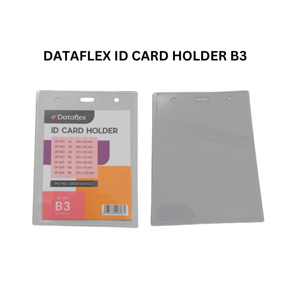 Jual ID CARD BENING TRANSPARAN / ID CARD HOLDER B4 / ID CARD B3 / ID CARD B4 / ID CARD PLASTIK ...