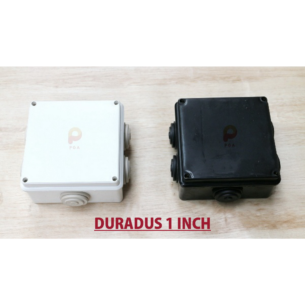 Jual DURADUS 1 INCH ( 128 X 128 X 74mm ) / JUNCTION BOX 1 INCH | Shopee ...