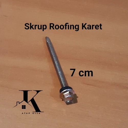 Jual Baut Roofing Camel 7cm / Baut Spandek / Mur Spandek per pcs ...