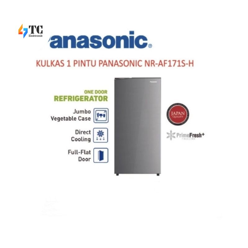 Jual Kulkas 1 Pintu Panasonic NR-AF171S-H [155L] | Shopee Indonesia