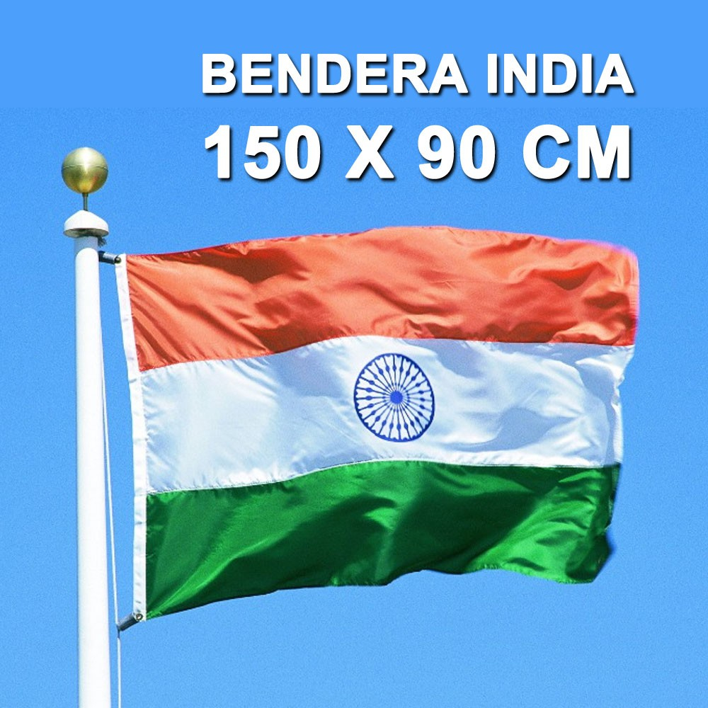 Jual Bendera India Ukuran 150x90cm | Shopee Indonesia