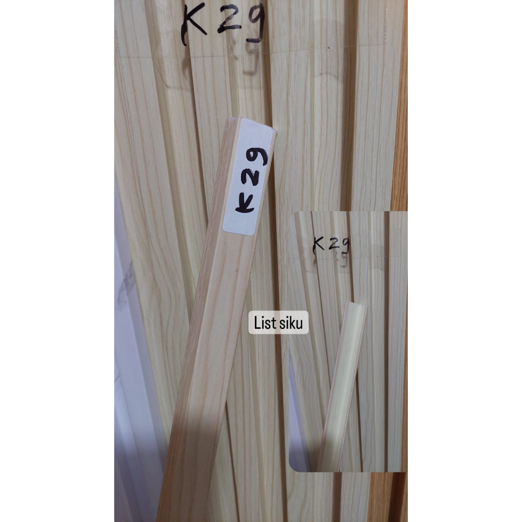 Jual LIST SUDUT SIKU LIST PENUTUP ATAS WPC WALLPANEL LANTAI PARKIT LIS ...