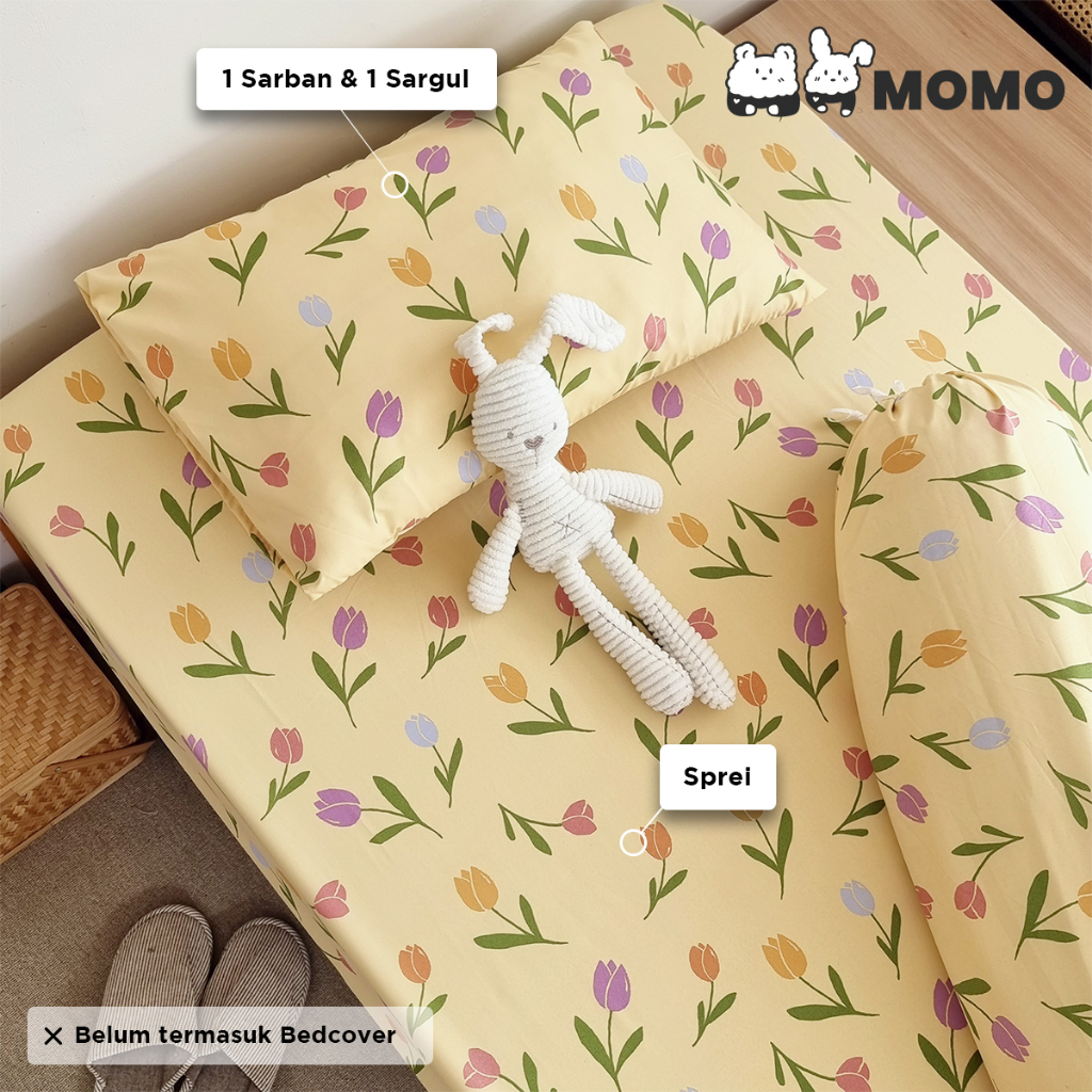 Jual Sprei Motif Bunga Ukuran 90, 100, 120 x 200 - Microtex - Sprei ...