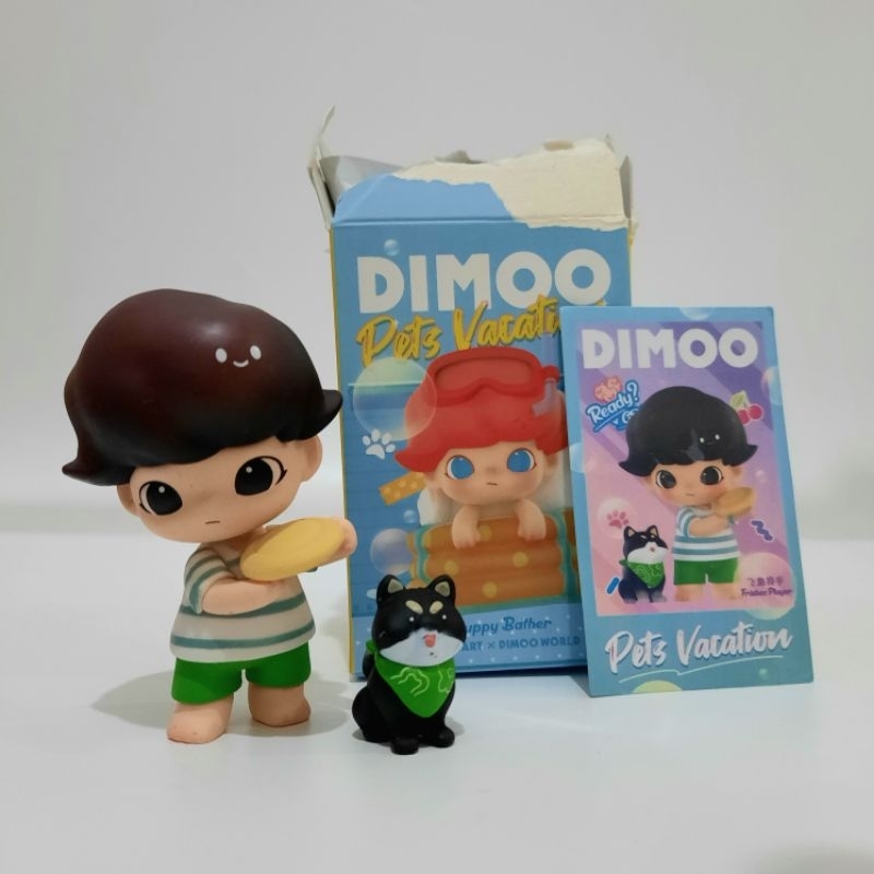 Jual POP MART Dimoo blind box pets vacation | Shopee Indonesia