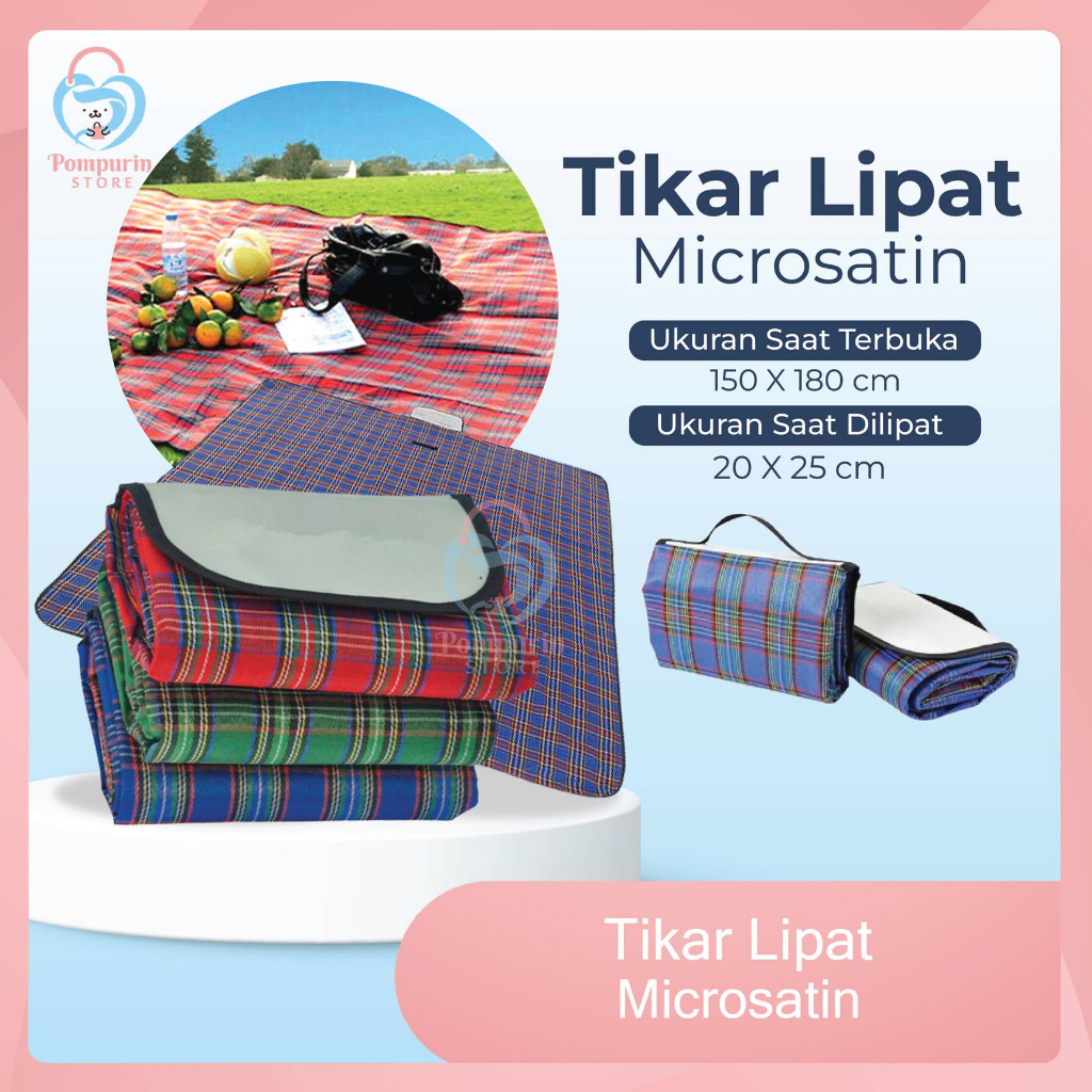 Jual Tikar Lipat Microsatin - Tikar Piknik Lipat Waterproof | Shopee ...
