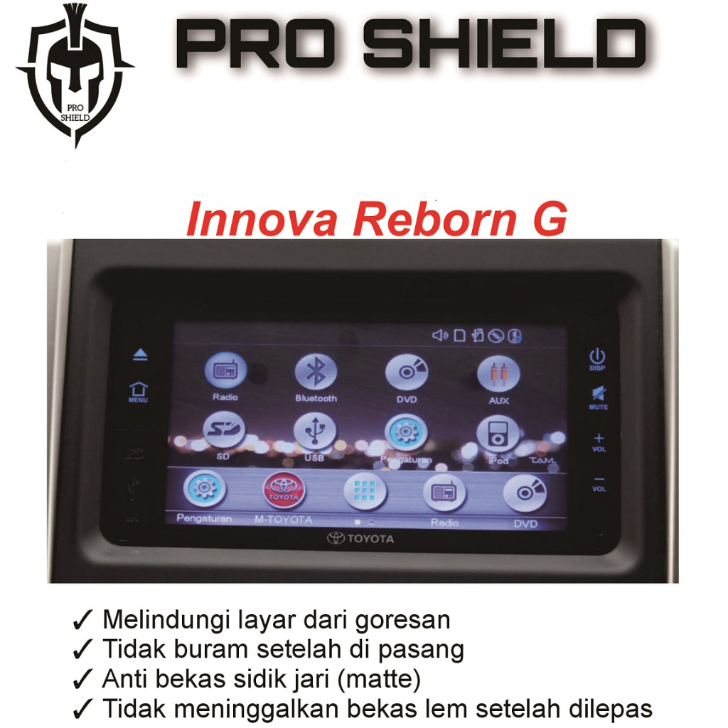 Jual Anti gores head unit innova reborn G | Shopee Indonesia