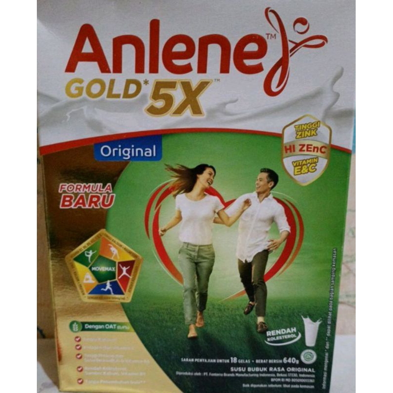 Jual Anlene Gold 5x Original 640 gr, exp.4 februari 2024 | Shopee Indonesia