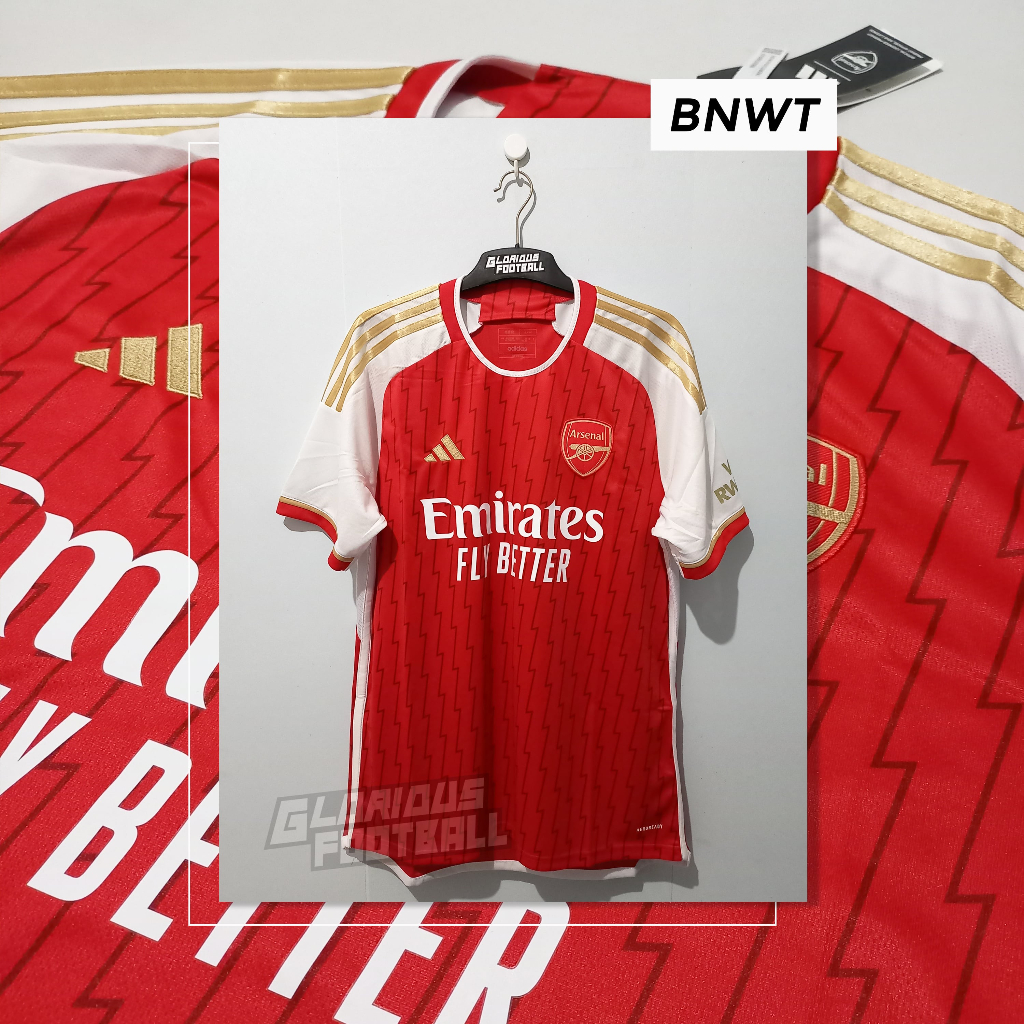 Jual Jersey Original Arsenal 2023/2024 BNWT - HR6929 | Shopee Indonesia