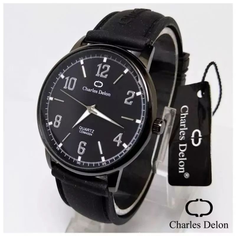 Jual JAM TANGAN PRIA CHARLES DELON WATERPROOF | Shopee Indonesia