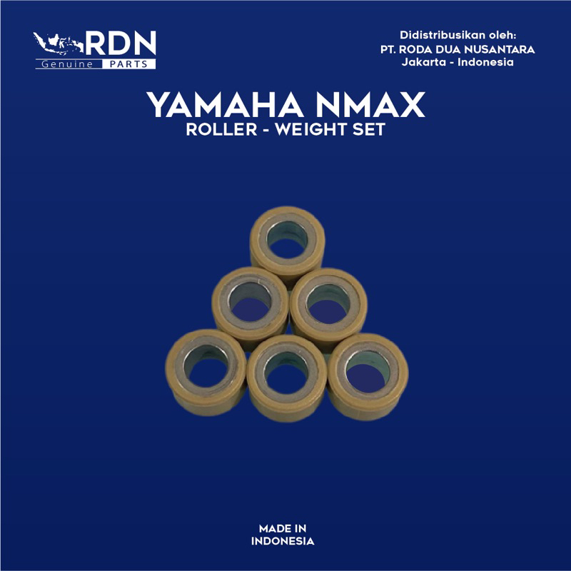 Jual Roller Weight Set Yamaha NMAX 2DP Original RDN | Shopee Indonesia