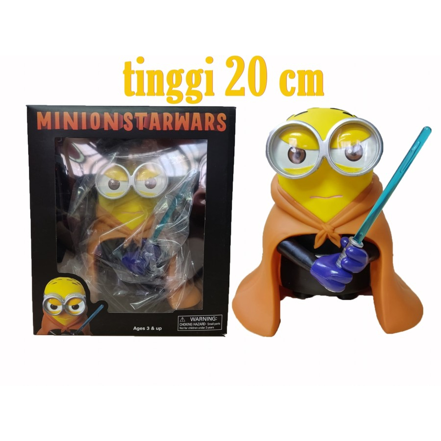 Jual Figure STAR WARS Despicable Me Minion Jedi Knight With A ...