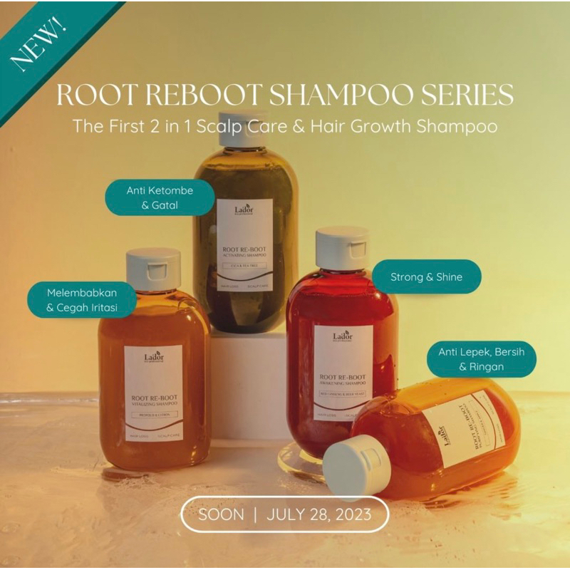 Jual Lador Root Reboot Awakening Purifying Activating Vitalizing 300ml ...