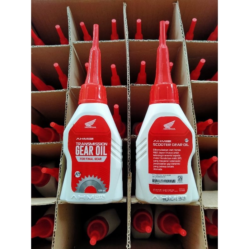 Jual Oli gear AHM 120 ml oli gir ahm Honda 120ml oli gardan motor Honda ...