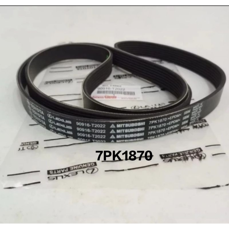 Jual FAN BELT INNOVA REBORN BENSIN HILUX SC FORTUNER BENSIN FAN BELT ...