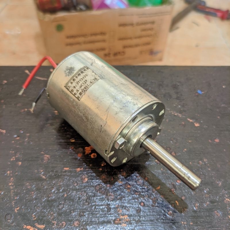 Jual DINAMO MOTOR 12V DC 3000RPM 15W 1.6A model ZYT3423 | Shopee Indonesia