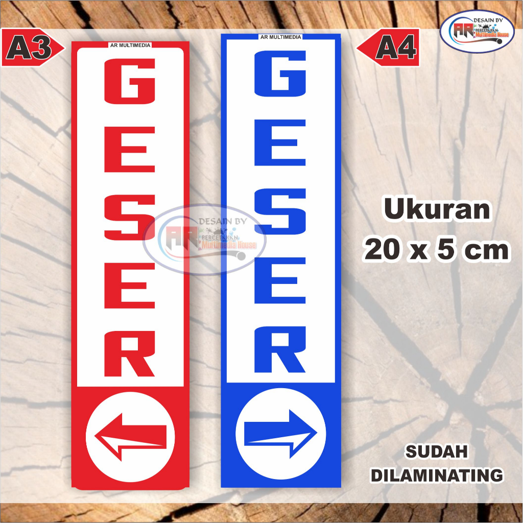 Jual SIGN BOARD LENGKAP - SIGN BOARD - TARIK DORONG DILARANG MASUK ...