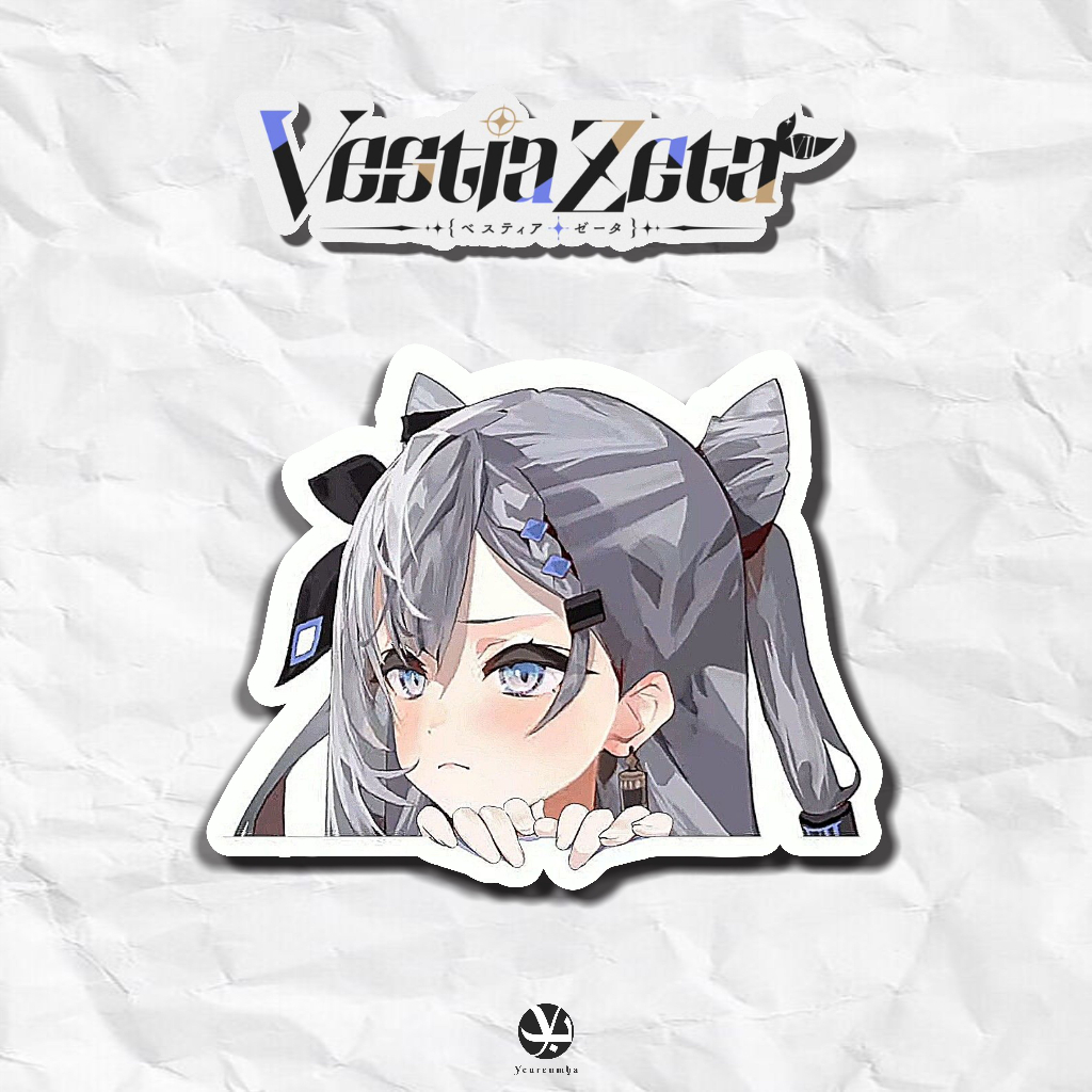 Jual STICKER INTIP ZETA - STICKER INTIP LUCU - STICKER ZETA VTUBER ...