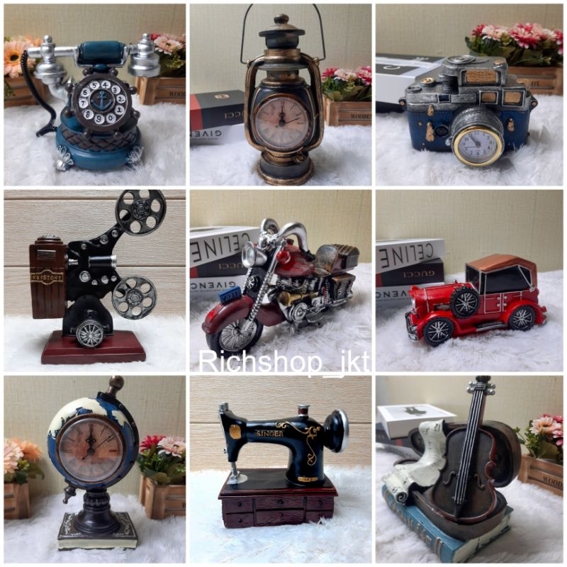 Jual Pajangan VIntage Hiasan Meja Aesthetic Dekorasi Mobil Klasik ...