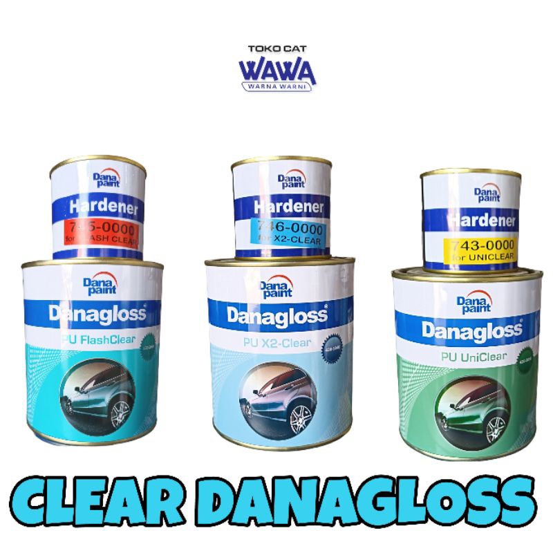 Jual clear pernis danagloss pu 2k flashclear uniclear x2 | Shopee Indonesia