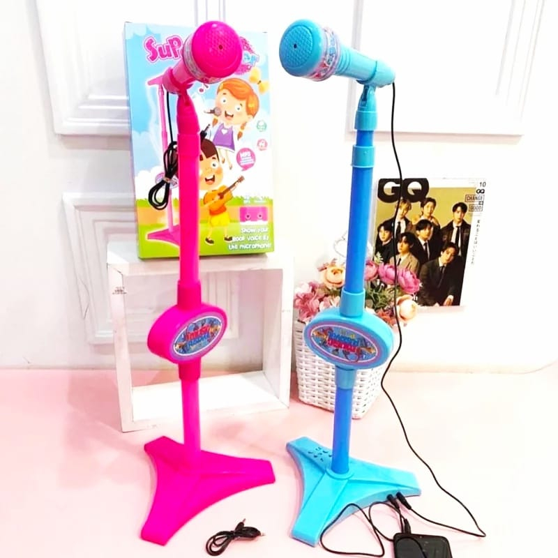 Jual { ORBT } Mainan Anak Microphone Super Singer Good Voice MP3 ...